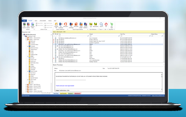 Softaken Exchange Recovery – Software Argentina